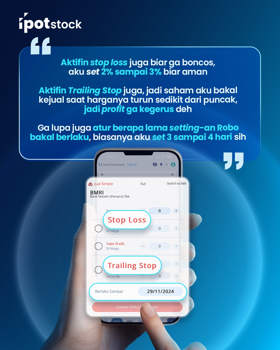Booster Modal - Indo Premier Sekuritas